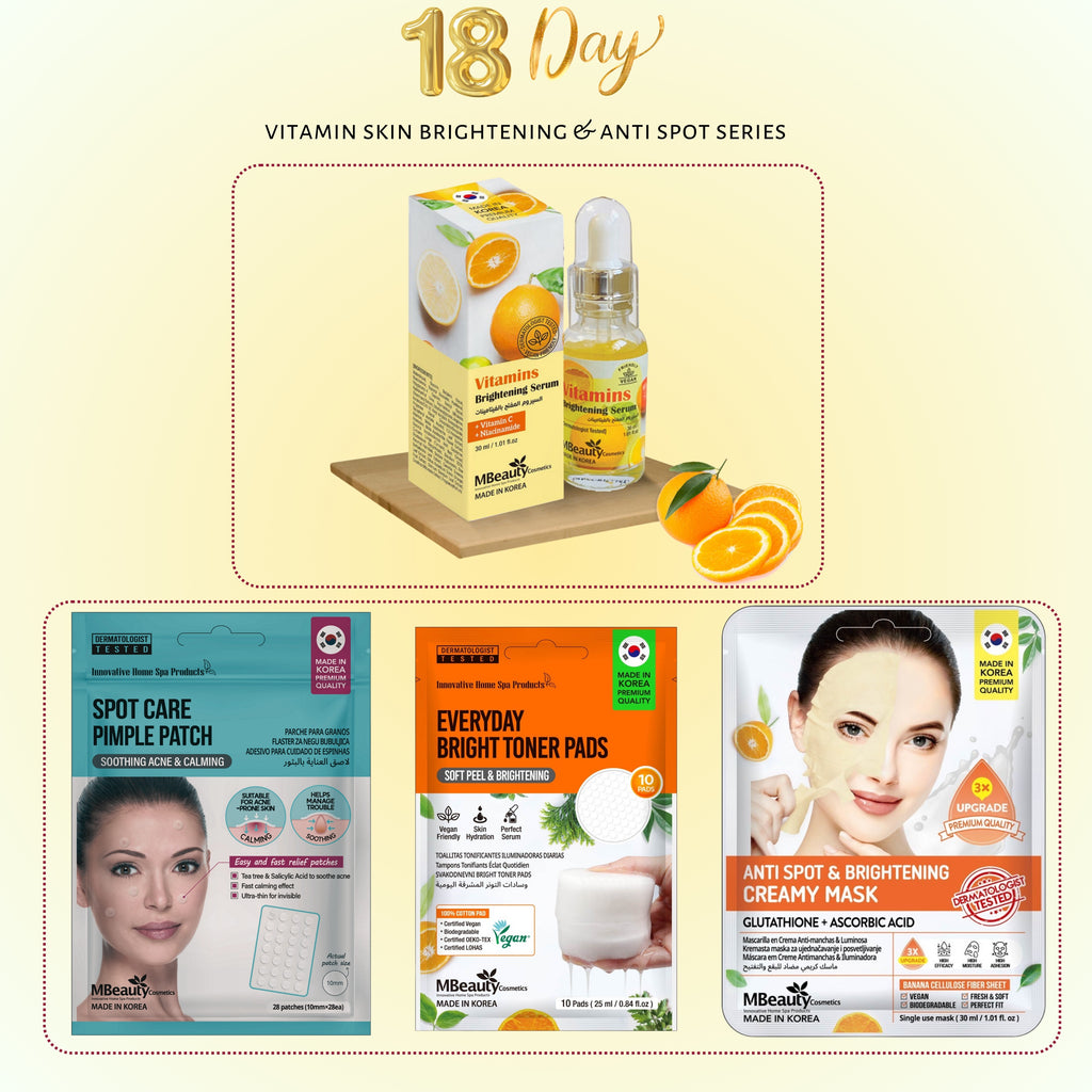 18 Days Vitamin Brightening Series – MBeauty